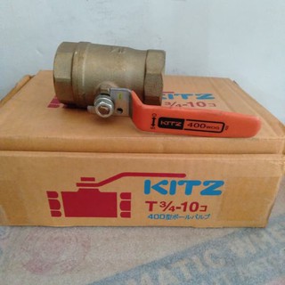 Jual Stop kran air KITZ 1/2" ASLI ball valve brass keran kuningan stopkran | Shopee Indonesia