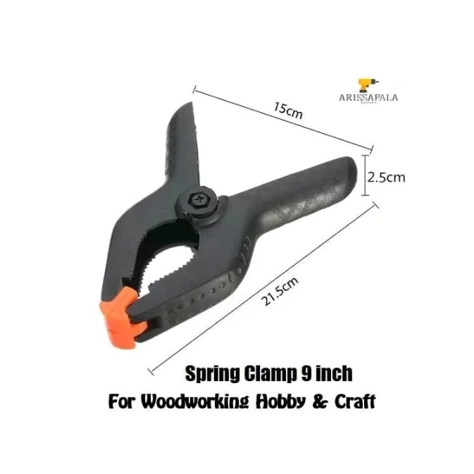 Jual Spring Clamp Alat Penjepit Kayu Multiplek Pegas Klem Kayu Quick ...
