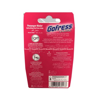 Jual Gofress Peppermint 24strips Dengan Xylitol Permen Kertas Lembaran ...