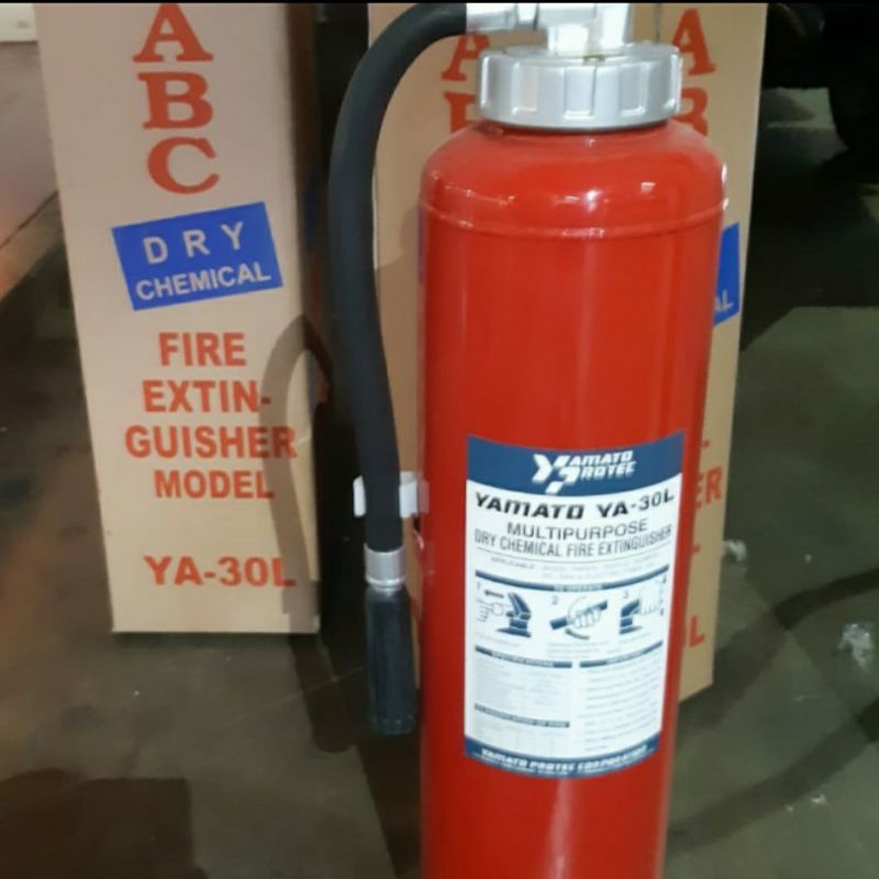 Jual APAR Yamato YA - 30L 9 kg powder tabung pemadam api 30 l 9kg | Shopee Indonesia