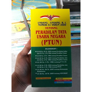 Jual BUKU UNDANG UNDANG PTUN | Shopee Indonesia