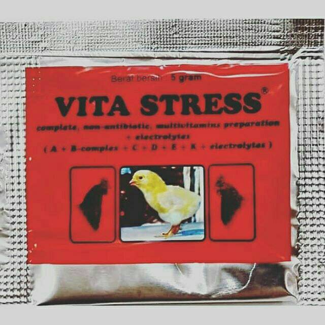 Jual VITA STRESS 5 gram vitamin ANTI STRESS | Shopee Indonesia