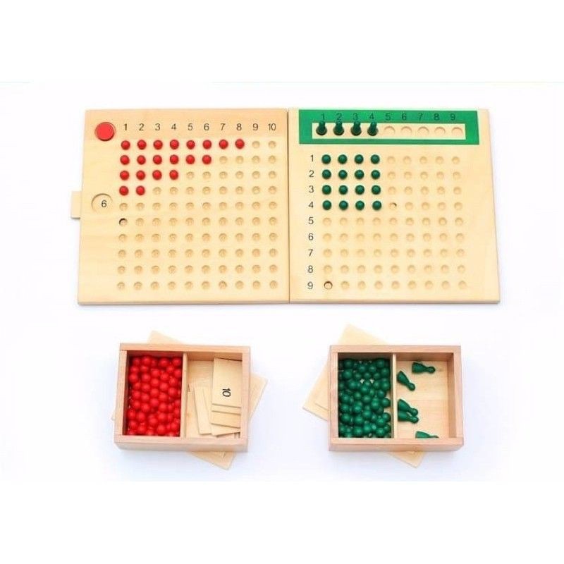 Jual Montessori Papan Perkalian dan Pembagian, Multiplication and ...