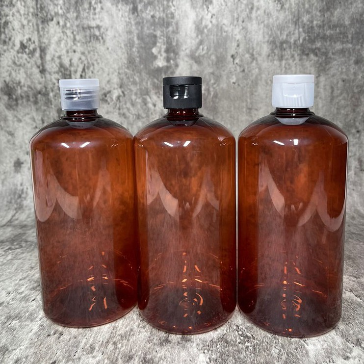 Jual Botol Warna Amber Fliptop 500ml Indonesia|Shopee Indonesia