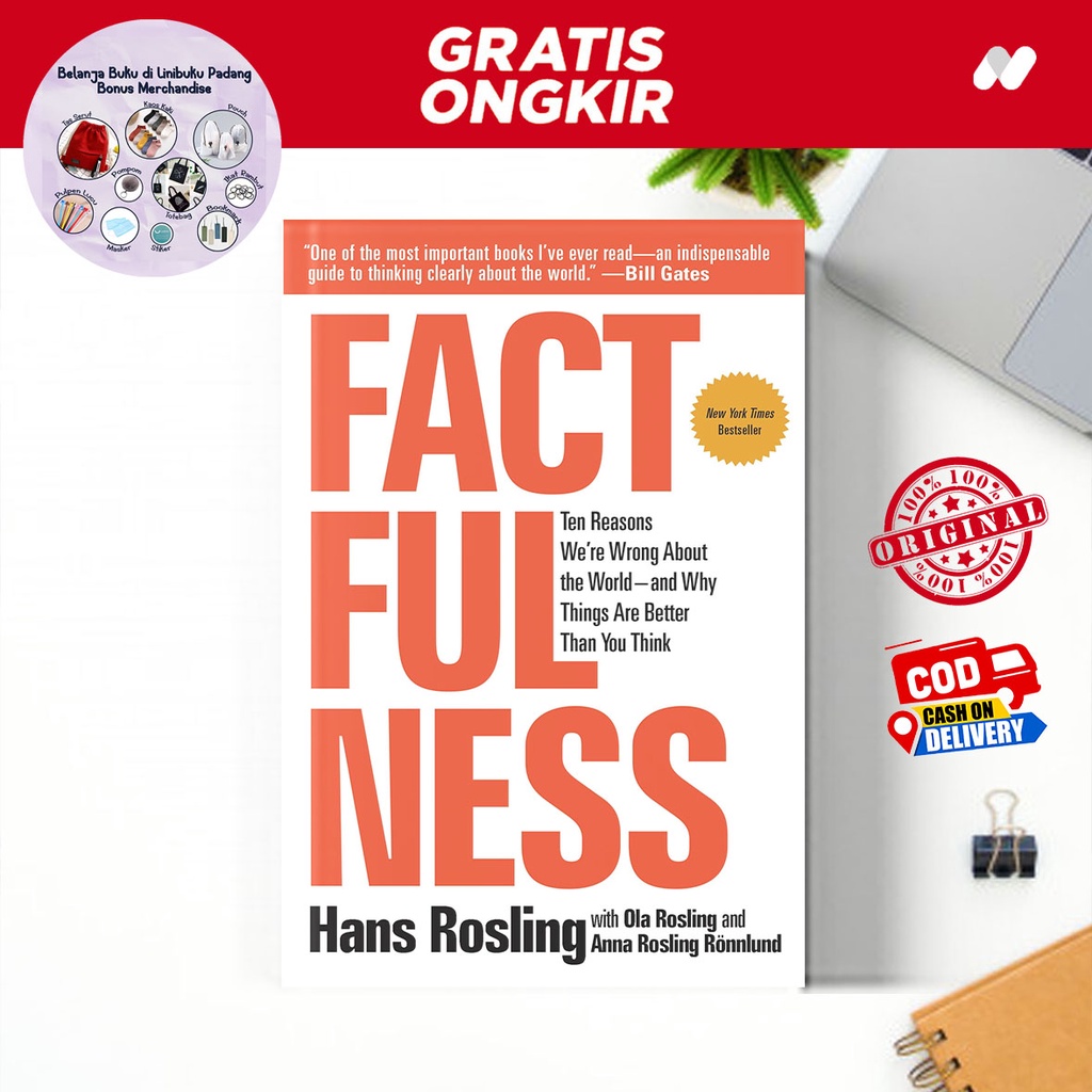 Jual Factfulness: 10 Alasan kita keliru tentang dunia | Shopee Indonesia