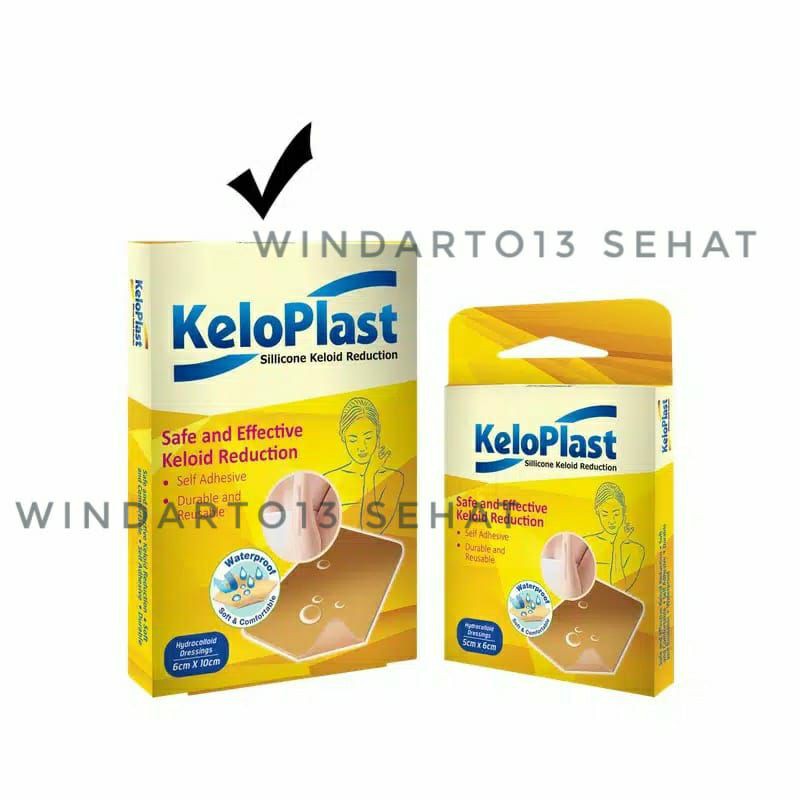 Jual Keloplast Silicon Keloid 6X10cm / Anti Scar / Bekas Luka ...
