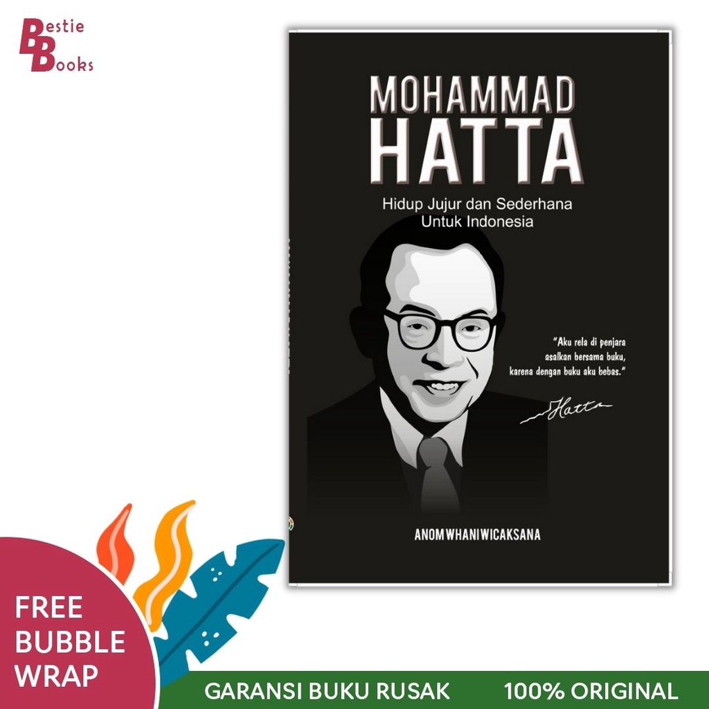 Jual BUKU TOKOH : Mohammad Hatta : Buku Biografi : Buku Mantan Wakil Presiden Indonesia | Shopee ...