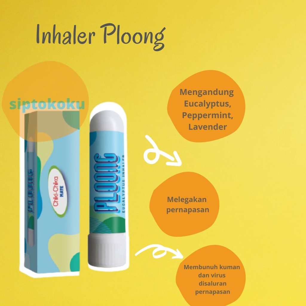 Jual Inhaler Eucalyptus Ploong Chiki Chika Mate | Shopee Indonesia