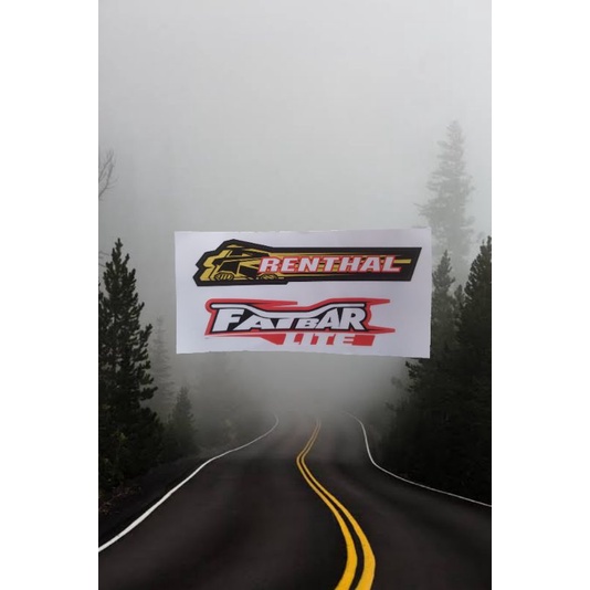 Jual Sticker Stiker Stang Renthal Fatbar Set | Shopee Indonesia