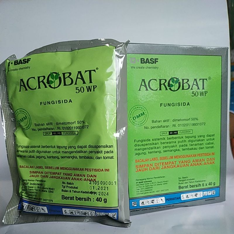 Jual fungisida ACROBAT 50WP 40g | Shopee Indonesia