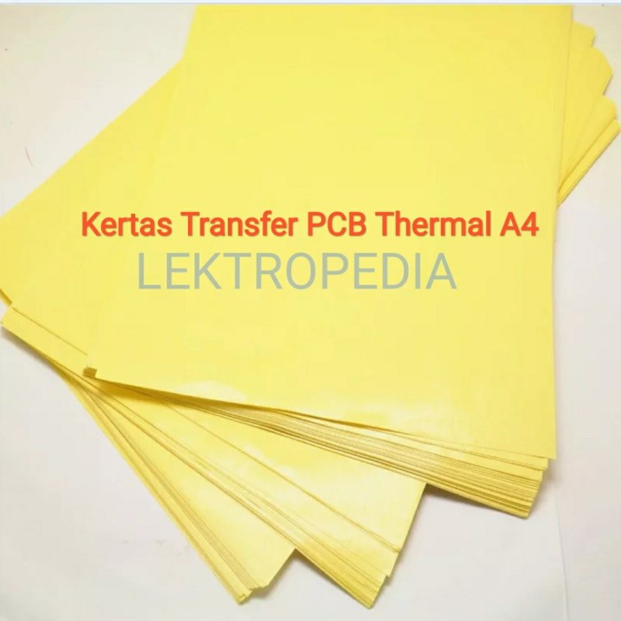Jual Kertas transfer PCB A4 thermal kuning printer laser | Shopee Indonesia