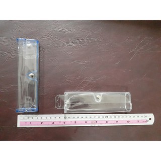 Jual Transparan tempat kacamata baca KECIL - box kacamata MINI - kotak ...