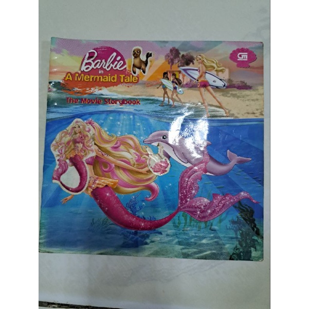 Jual Barbie In A Mermaid Tale Buku Cerita Anak Preloved | Shopee Indonesia