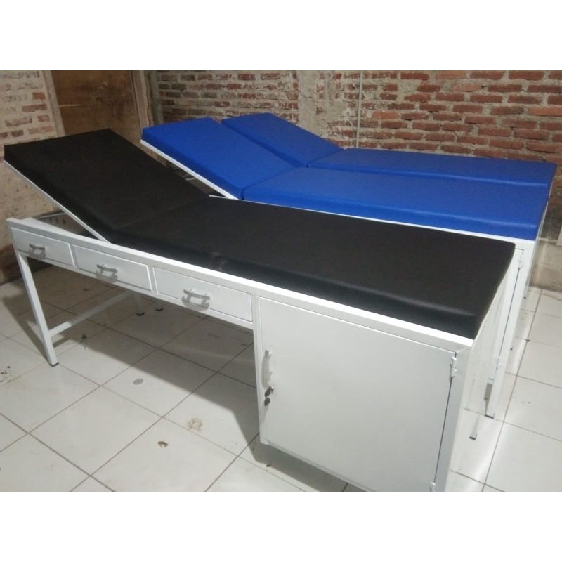 Jual Bed Periksa Advance 3 laci + 1 laci / Meja Priksa Pasien | Shopee ...