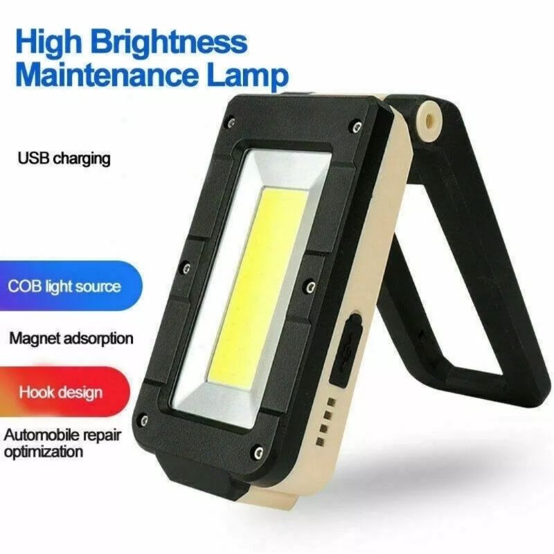 Jual Senter Magnetik LED COB Lampu Inspeksi Dapat Dilipat | Shopee ...