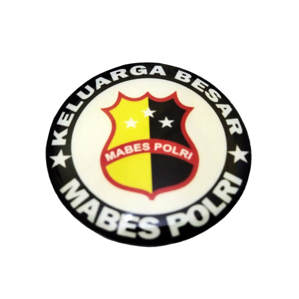 Jual Stiker Timbul atau Stiker Emblem Logo Mabes Polri Limited Edition ...
