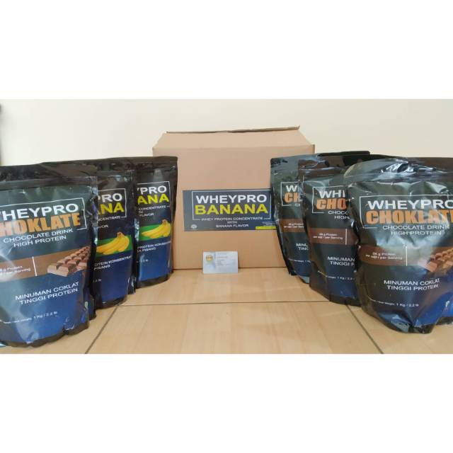 Jual Wheypro Protein Milk, Susu Protein untuk Gym dan Diet kemasan ...