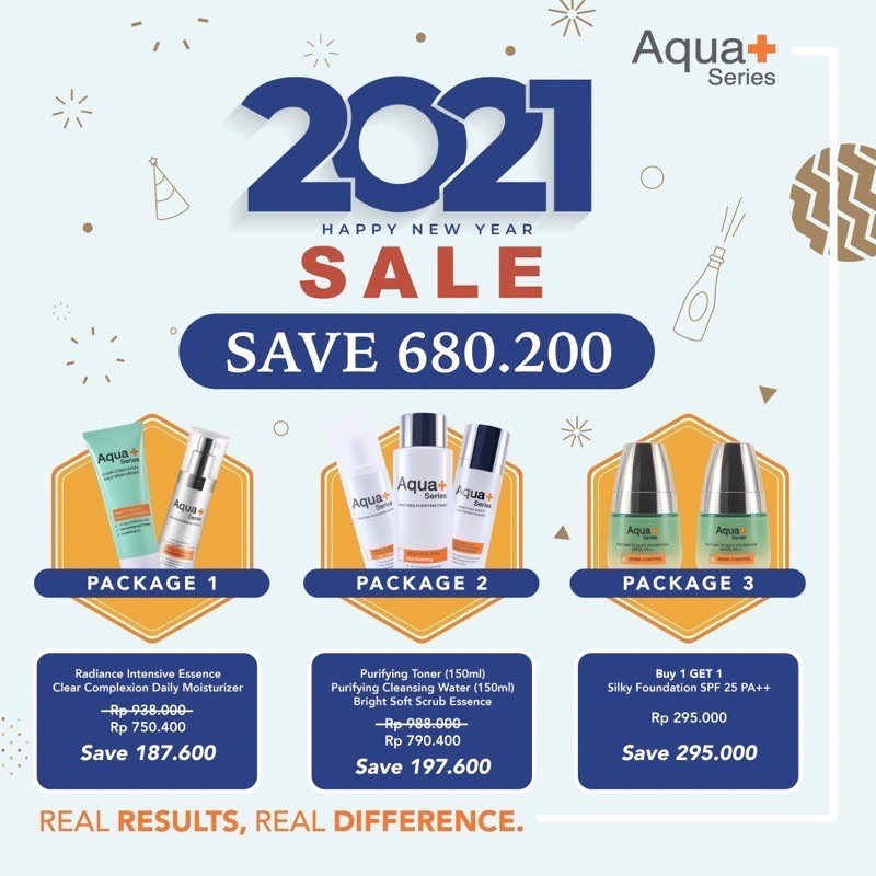 Jual Aqua+ Series Year End Sale 2020 (Promo) | Shopee Indonesia