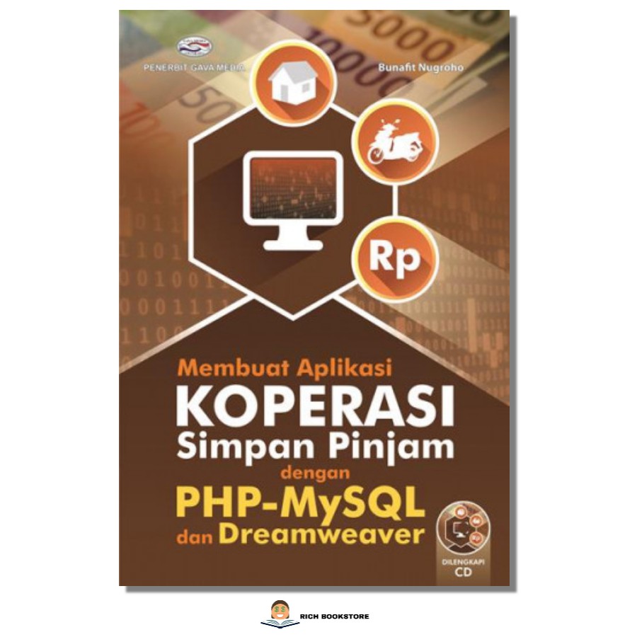 Jual MEMBUAT APLIKASI KOPERASI SIMPAN PINJAM DENGAN PHP MYSQL DAN DREAMWEAVER | Shopee Indonesia