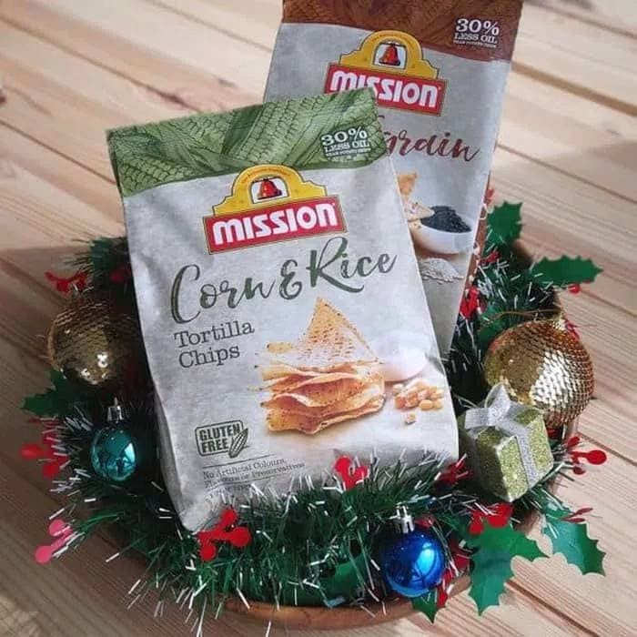 Jual Mission Corn & Rice Tortilla Chips Makanan Ringan Olahan Jagung ...