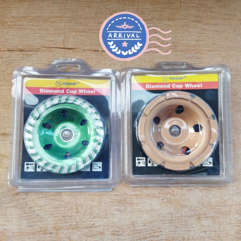 Jual Mata Gerinda Mangkok PROSNIP 4"/105mm Poles Beton Granit Tembok ...