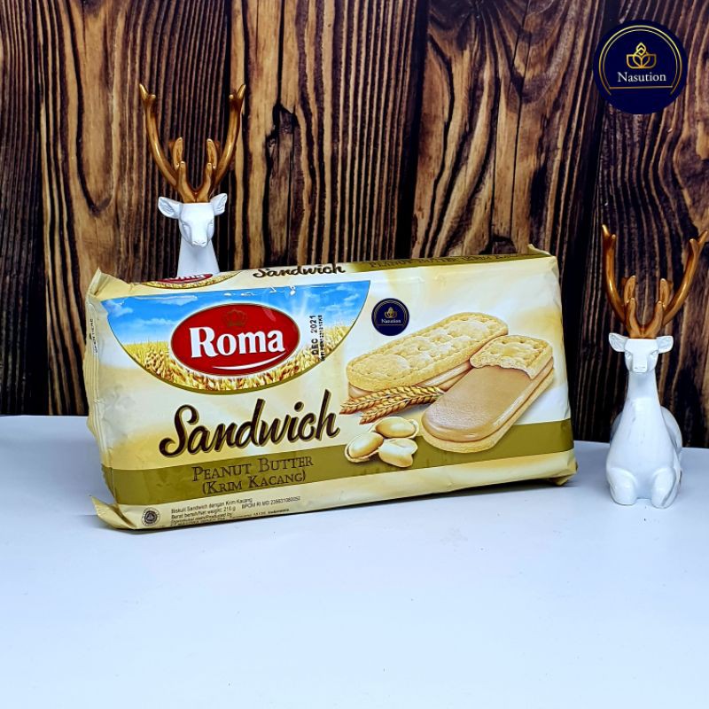 Jual Roma Sandwich rasa Coklat dan kacang | Shopee Indonesia