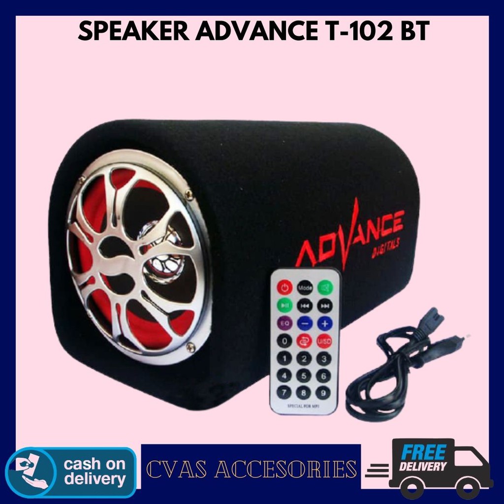 Jual Speaker Tabung Bluetooth Subwoofer Advance T 102 Non BT/ BT / KF 6 ... Jual Speaker Tabung Bluetooth Subwoofer Advance T 102 Non BT/ BT / KF 6 ...
