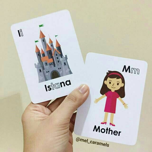 Jual ABC Alphabets Flash Cards Flashcards Books Buku Kartu Huruf ABC ...