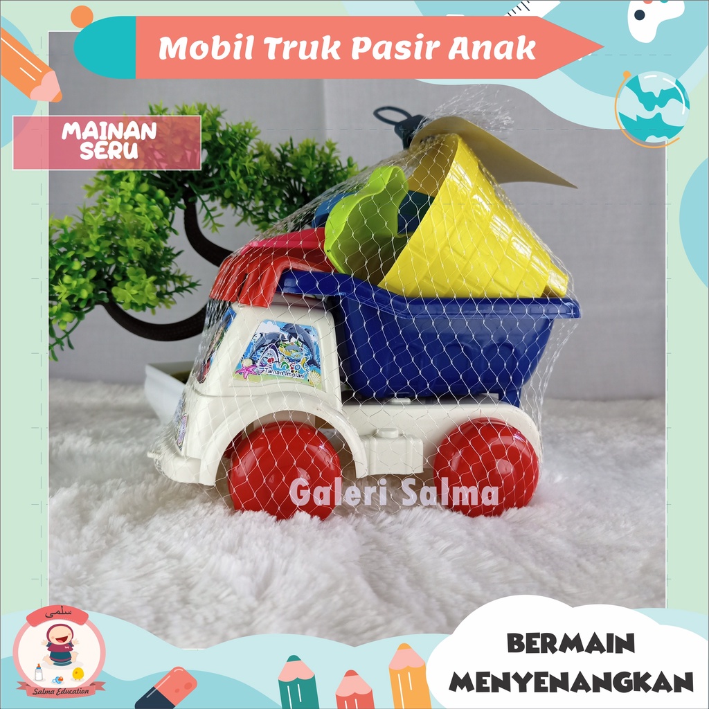 Jual Mainan Anak Mobil Mobilan Truk Pasir Truck Konstruksi Angkut Pasir ...