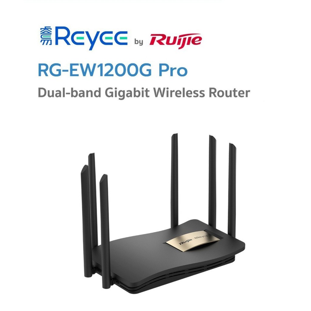 Jual Ruijie RG-EW1200G PRO 1300M Dual-band Gigabit Wireless Router ...