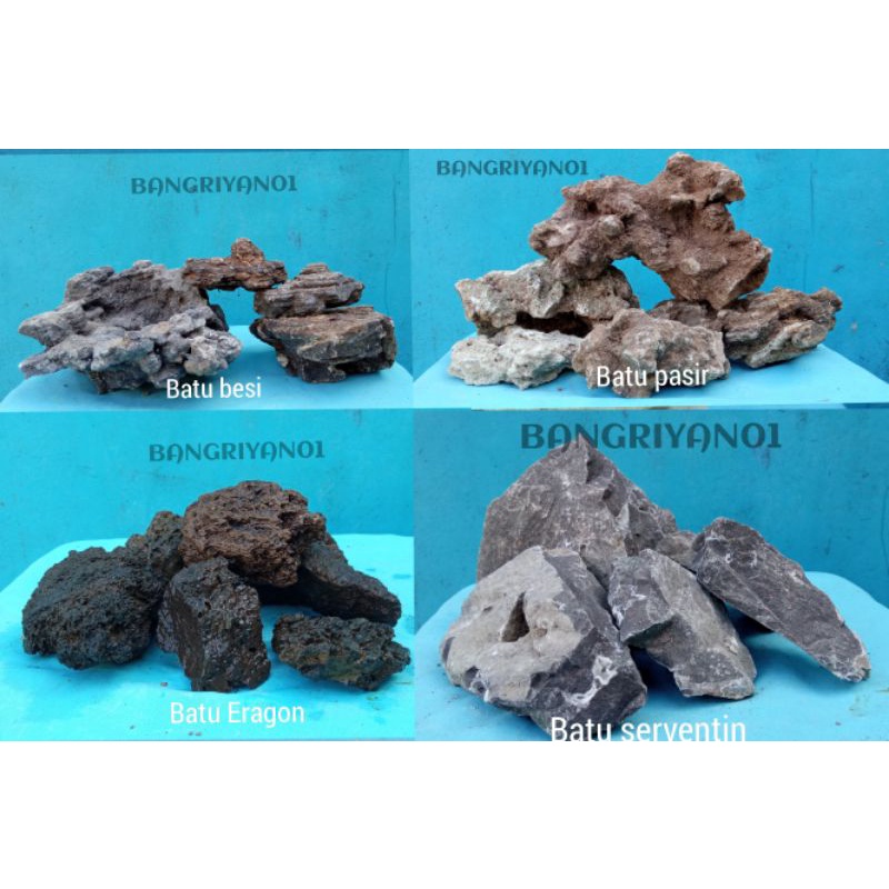 Jual batu besi batu lavarok batu serventin batu ziolit batu pasir batu ...