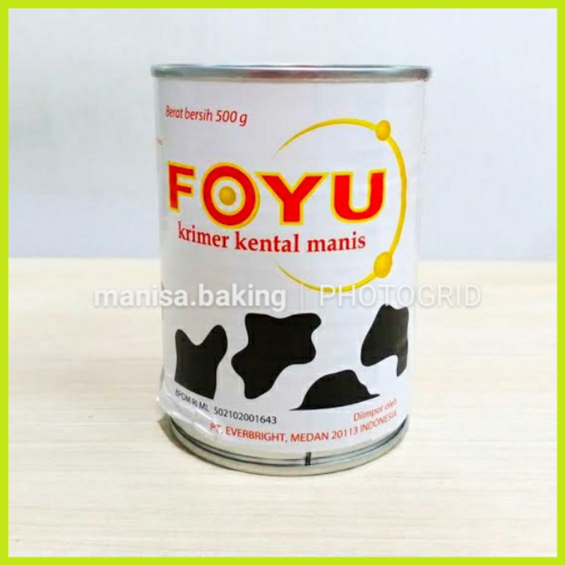 Jual FOYU 500 GR KRIMER KENTAL MANIS SUSU KENTAL MANIS KALENG 500 GR ...