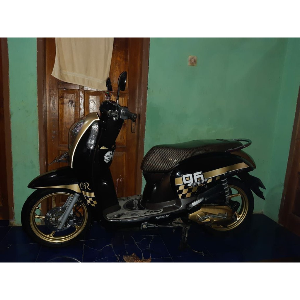 Striping scoopy list cafe racer | Shopee Indonesia