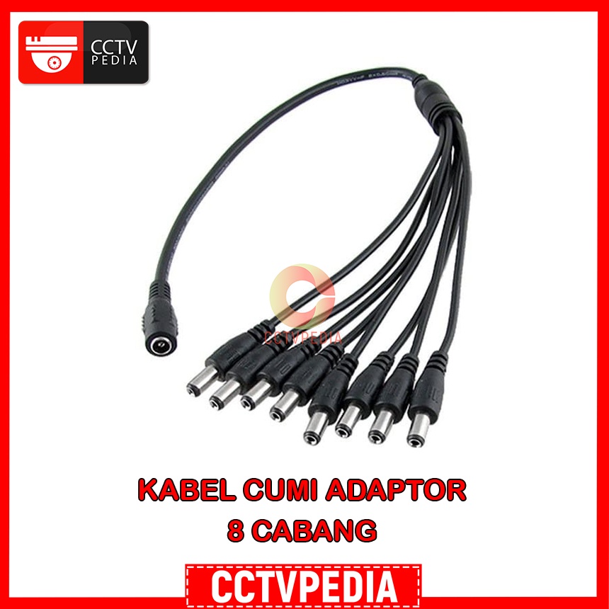Jual Kabel Cumi Adaptor 8 Cabang | Shopee Indonesia