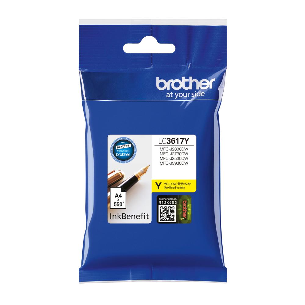 Jual Brother Ink Cartridge LC-3617 YELLOW for MFC-J3530DW - LC3617 ...