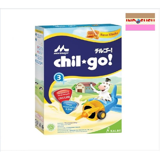 Jual MORINAGA Chil Go 3+ Susu Bubuk Madu / Vanilla 700 gr CHILGO ...