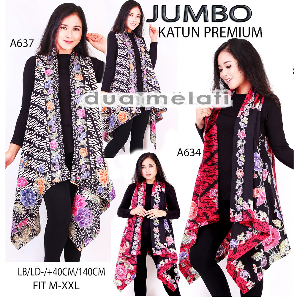 Jual outer muslim batik wanita | Shopee Indonesia