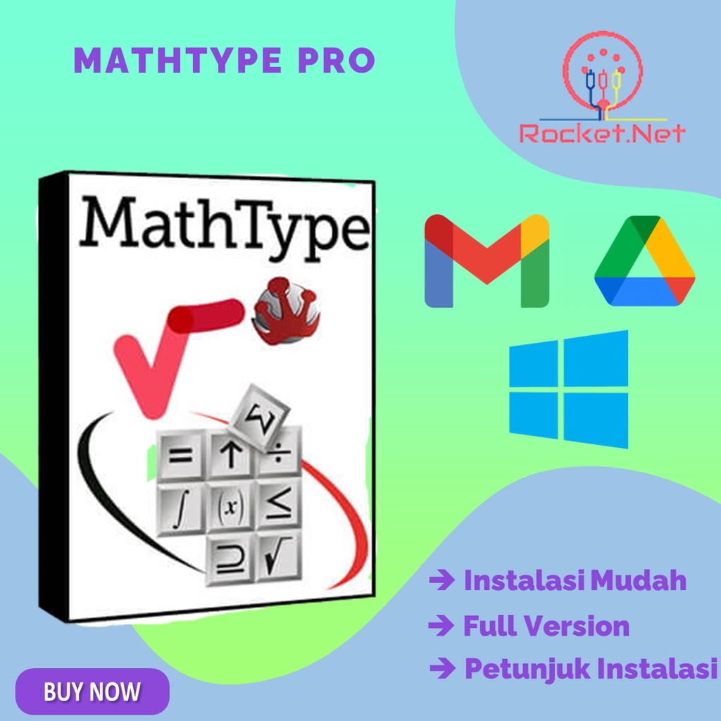 Jual Mathtype Pro 2020 Full Version No Trial Permanen Lifetime Software Perhitungan Matematika