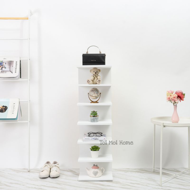 Jual Rak Dinding kayu minimalis putih / rak tanaman serbaguna / ambalan ...