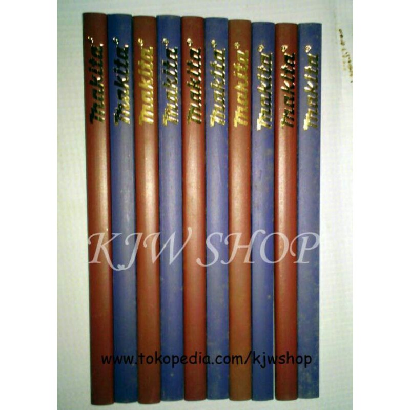 Jual Pensil Tukang MAKITA Pencil Carpenter Merk MAKITA Pencil Kayu ...
