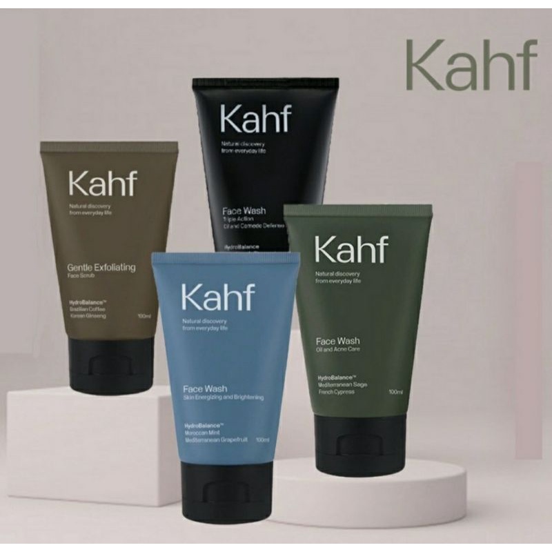 Jual KAHF FACE WASH / FACIAL WASH KAHF / SABUN CUCI MUKA PRIA | Shopee ...