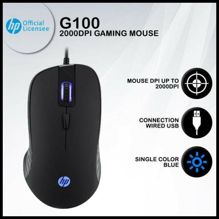Jual Hp Mouse Gaming G100 Black | Shopee Indonesia