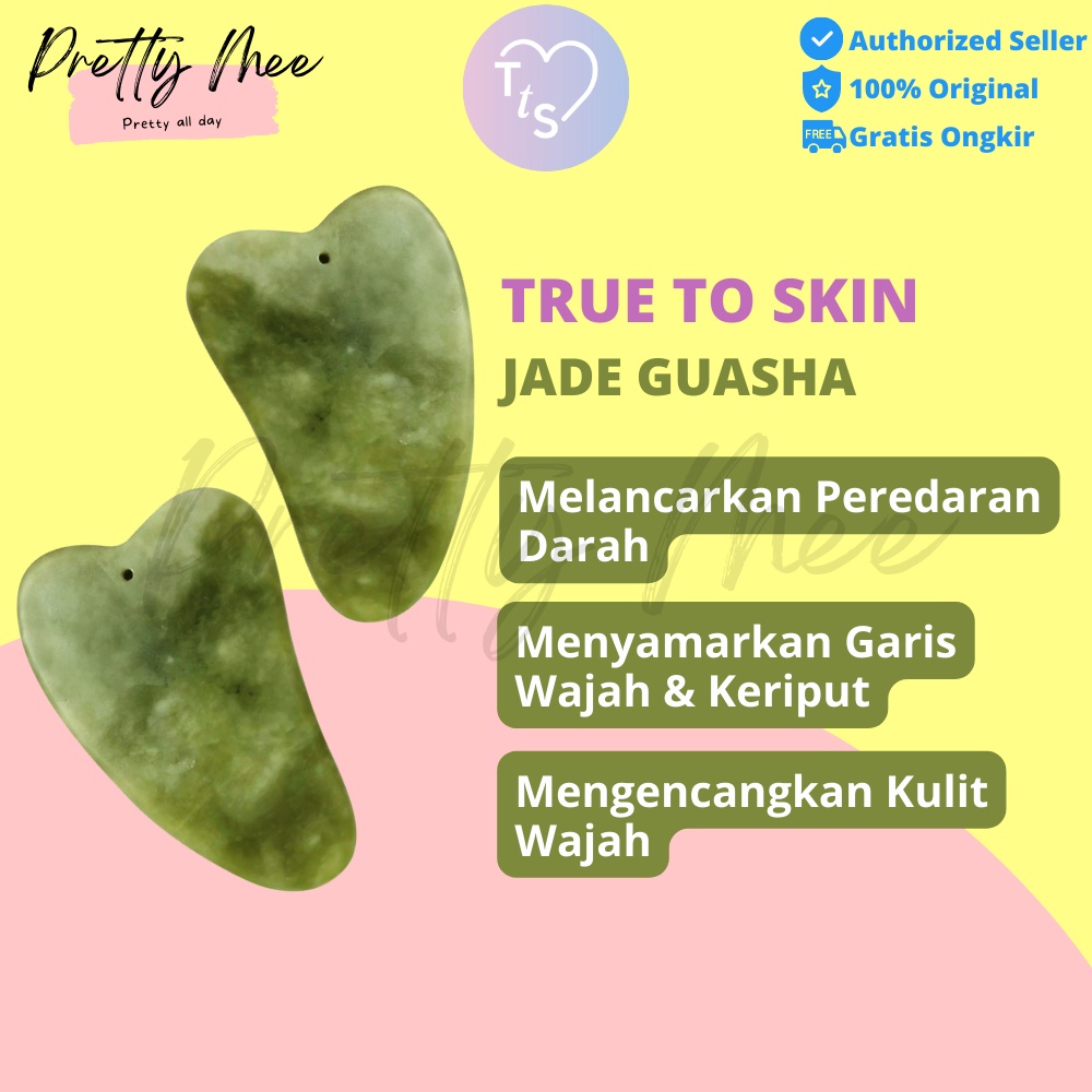 Jual Pretty Mee - True to Skin Jade Guasha [Batu Giok Asli] | Shopee Indonesia