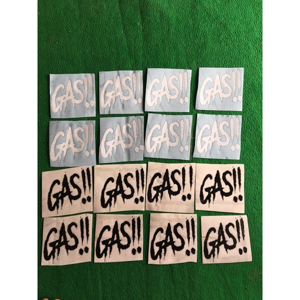 Jual Sticker GAS!! /Sticker Viral /sticker Tangki Cutting Fosfor ...