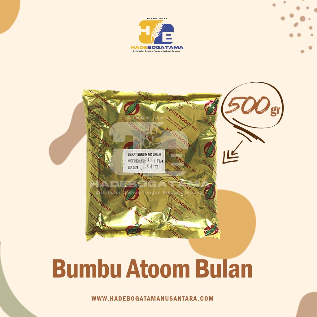 Jual Bumbu Atoom 500 Gram (BKS) Atom Bulan Atom | Shopee Indonesia
