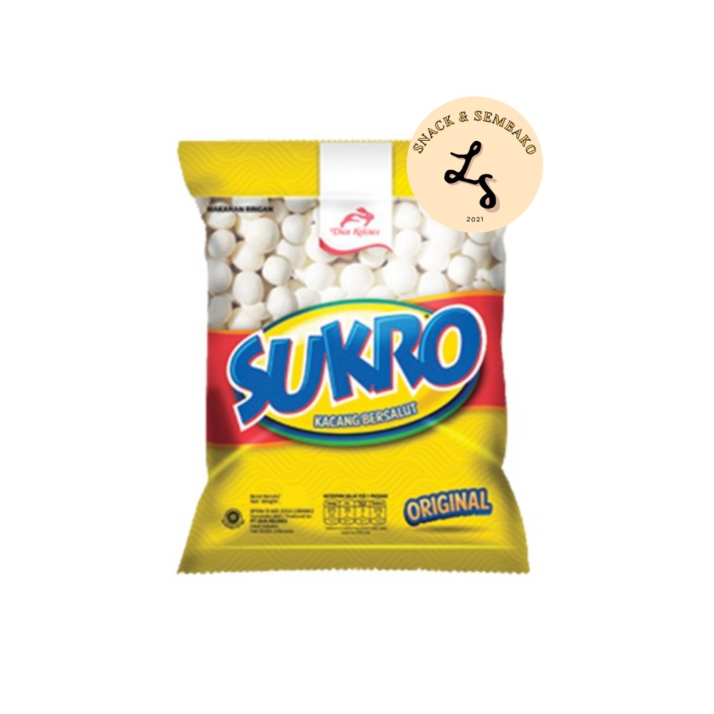 Jual Kacang Sukro Rasa Original Dua Kelinci 1 Renceng Isi 10x20gr ...