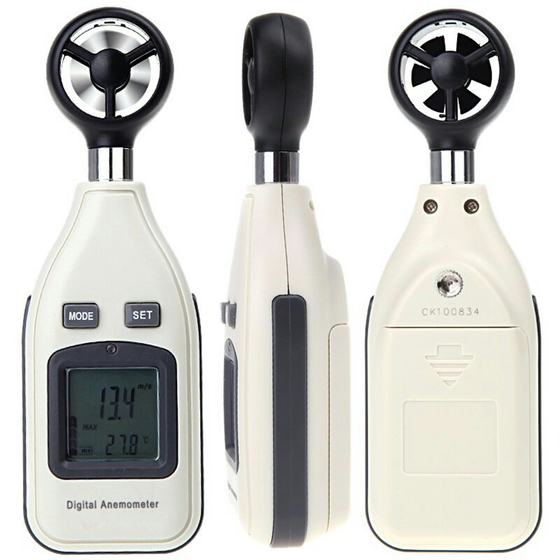 Jual Anemometer Wind Speed Meter Air Velocity Meter Alat Ukur Kecepatan ...