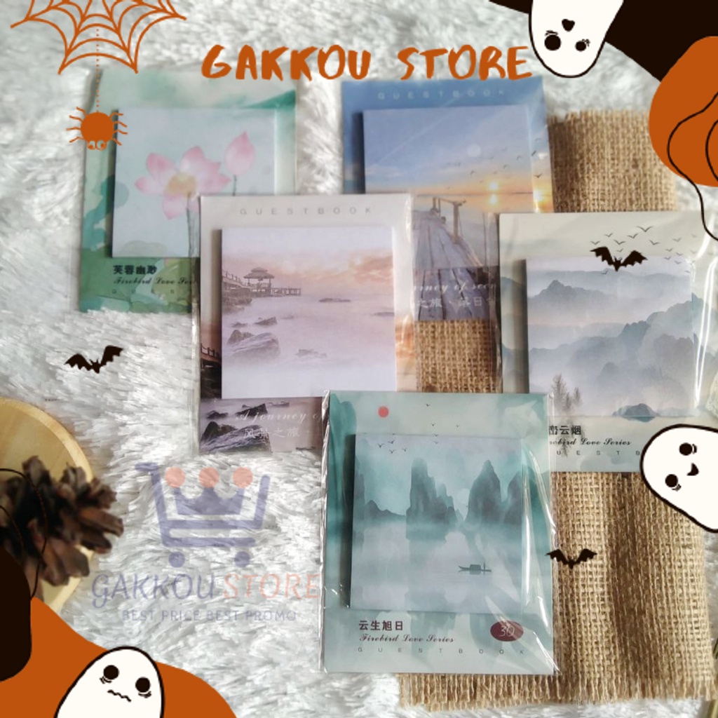 Jual Memo To Do List Stick Sticky Note Notes Catatan Tempel Pemandangan ...