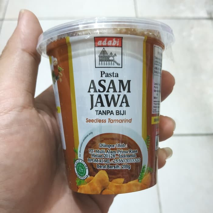 Jual Adabi Pasta Asam Jawa Tanpa Biji 200 gr | Shopee Indonesia