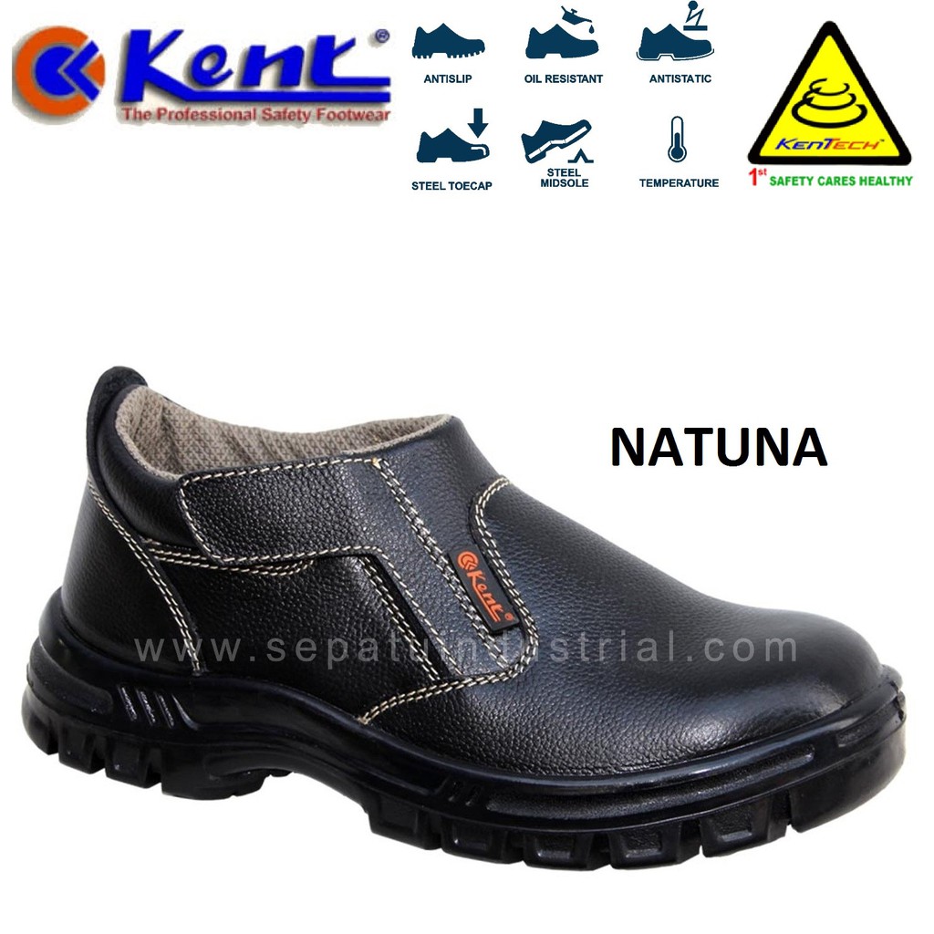 Jual Sepatu Safety Kent NATUNA (Outsole PU) | Shopee Indonesia